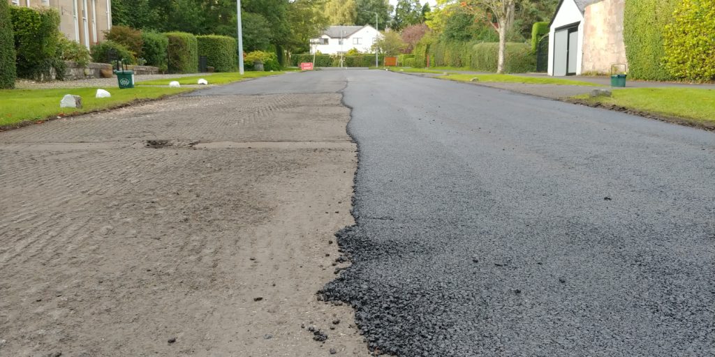 Bicentennial road resurfacing disturbs ancient fault line - Helensburgh ...