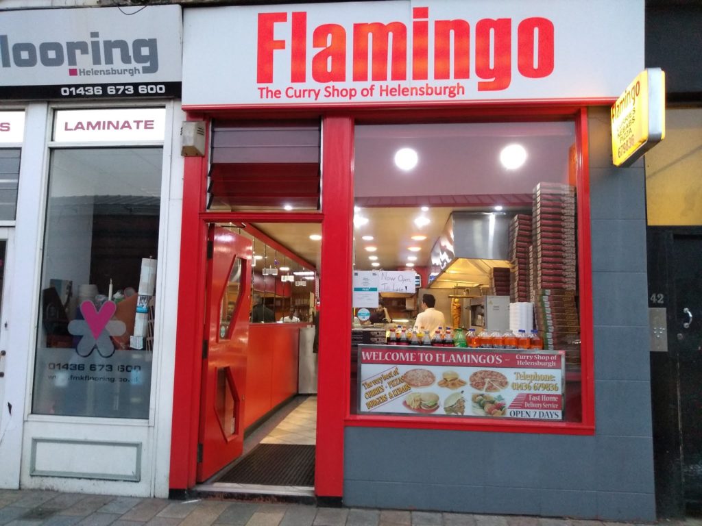 Local man "too friendly to work at Flamingo" - Helensburgh Adviser